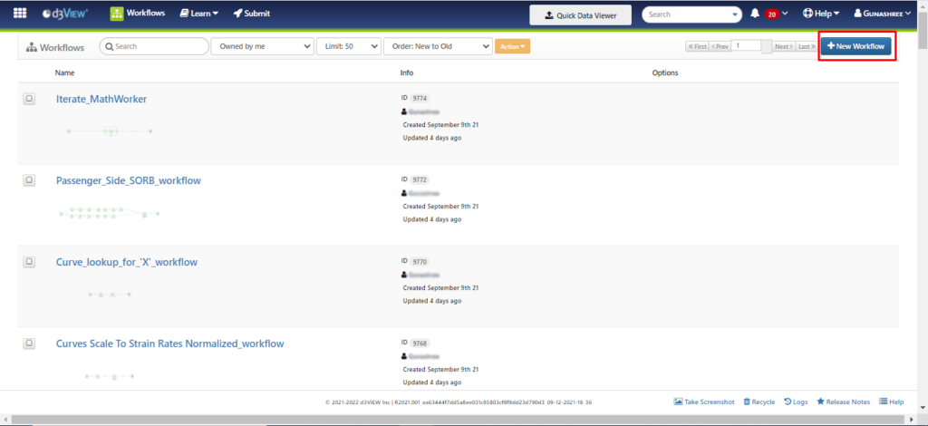 Storing and Viewing Scientific Data in d3VIEW – d3VIEW