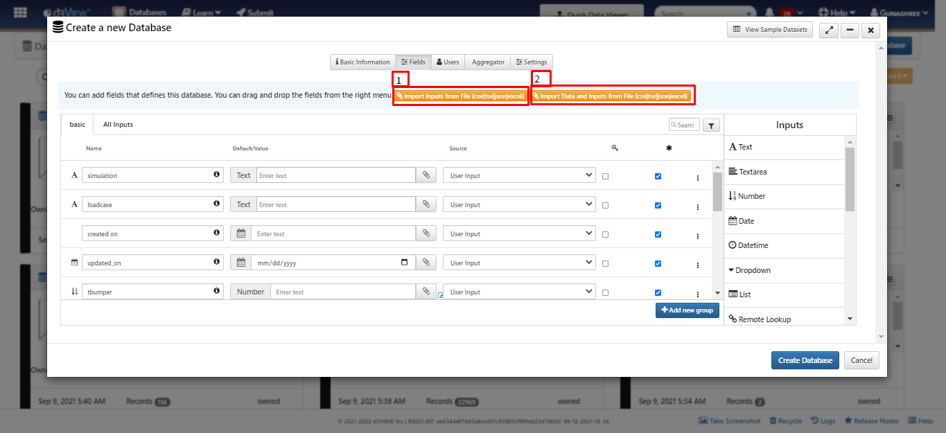 Storing and Viewing Scientific Data in d3VIEW – d3VIEW