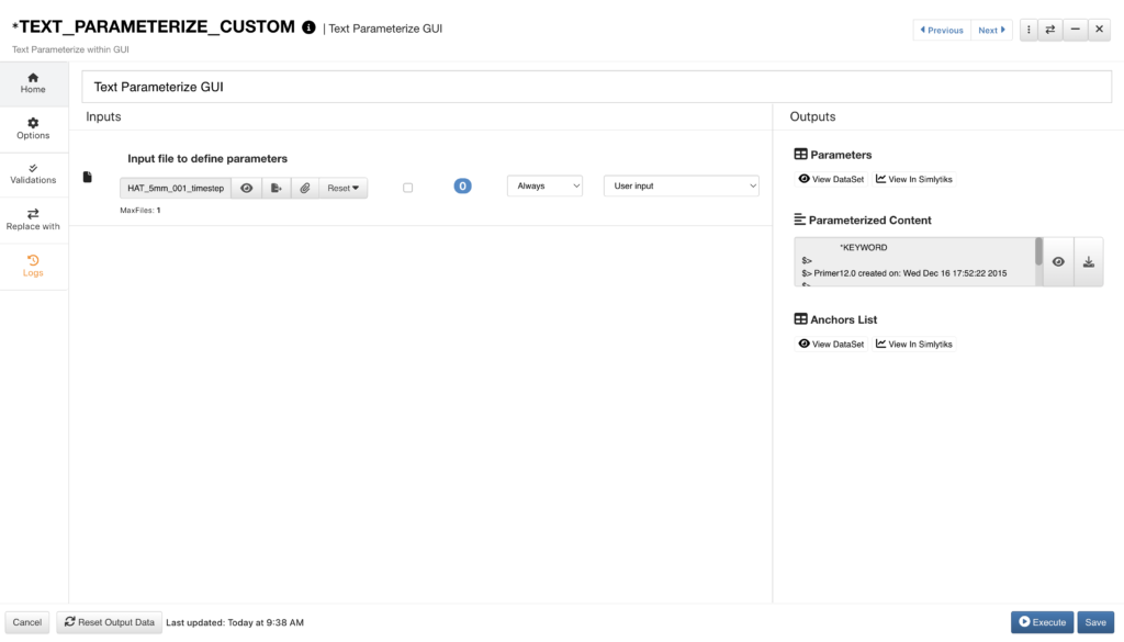 Using d3VIEW-Workflows to Build and Launch DOE Simulations – d3VIEW