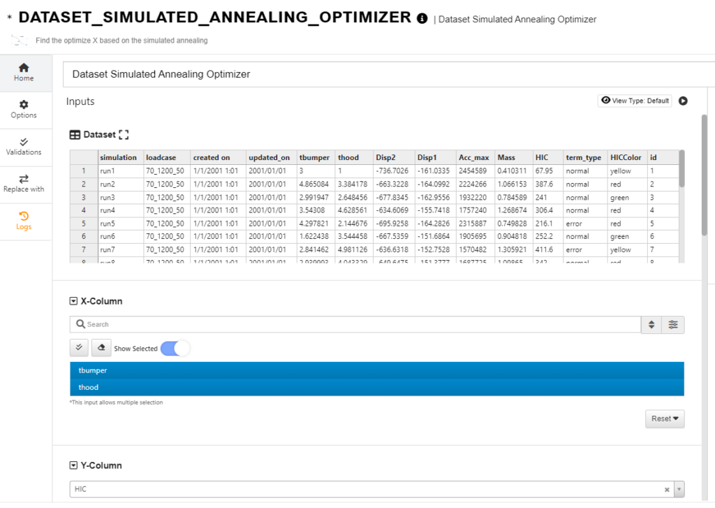Simulated Annealing with Polynomial Regression – d3VIEW